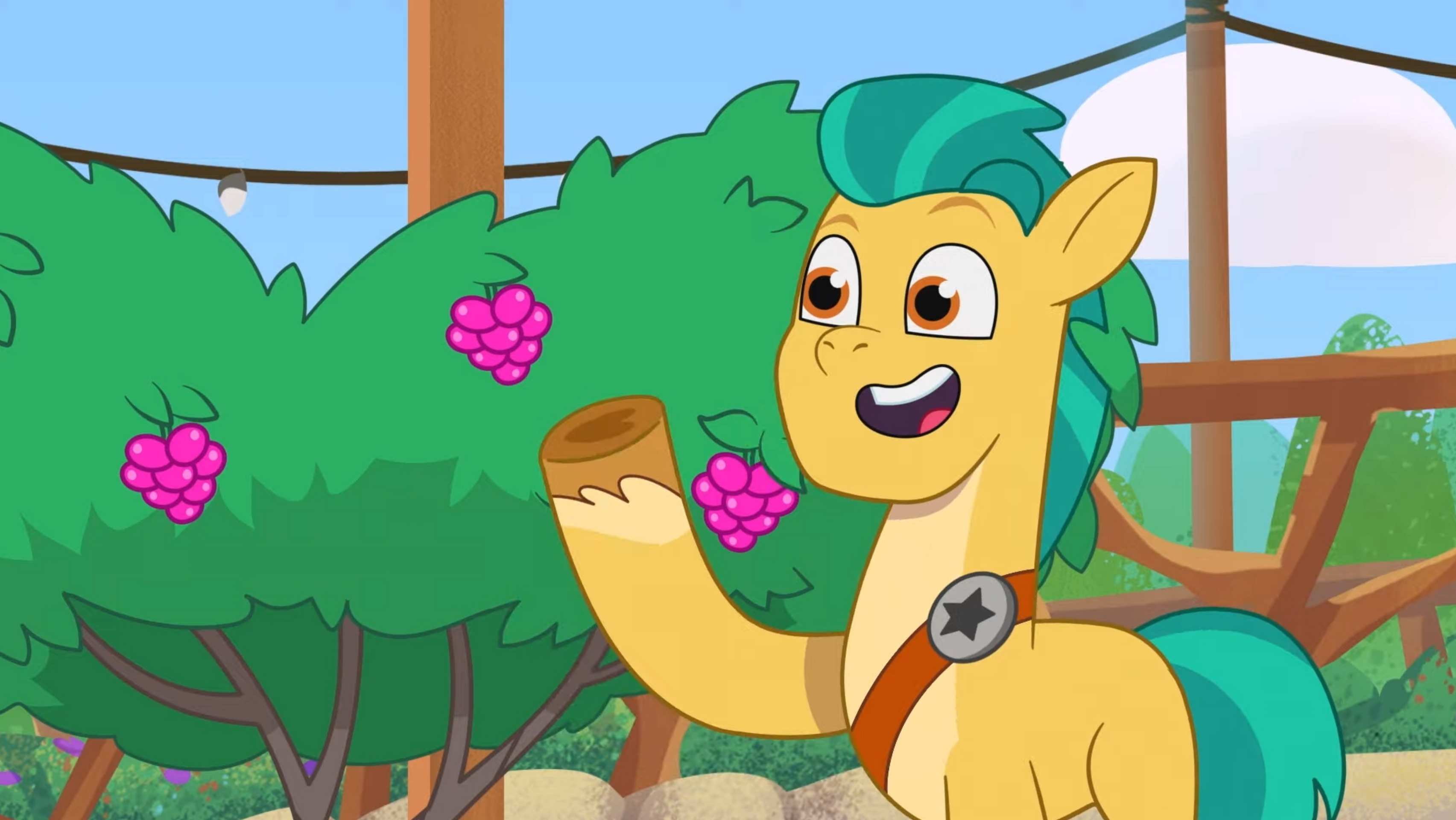 #2911697 - safe, screencap, hitch trailblazer, earth pony, pony, g5 ...