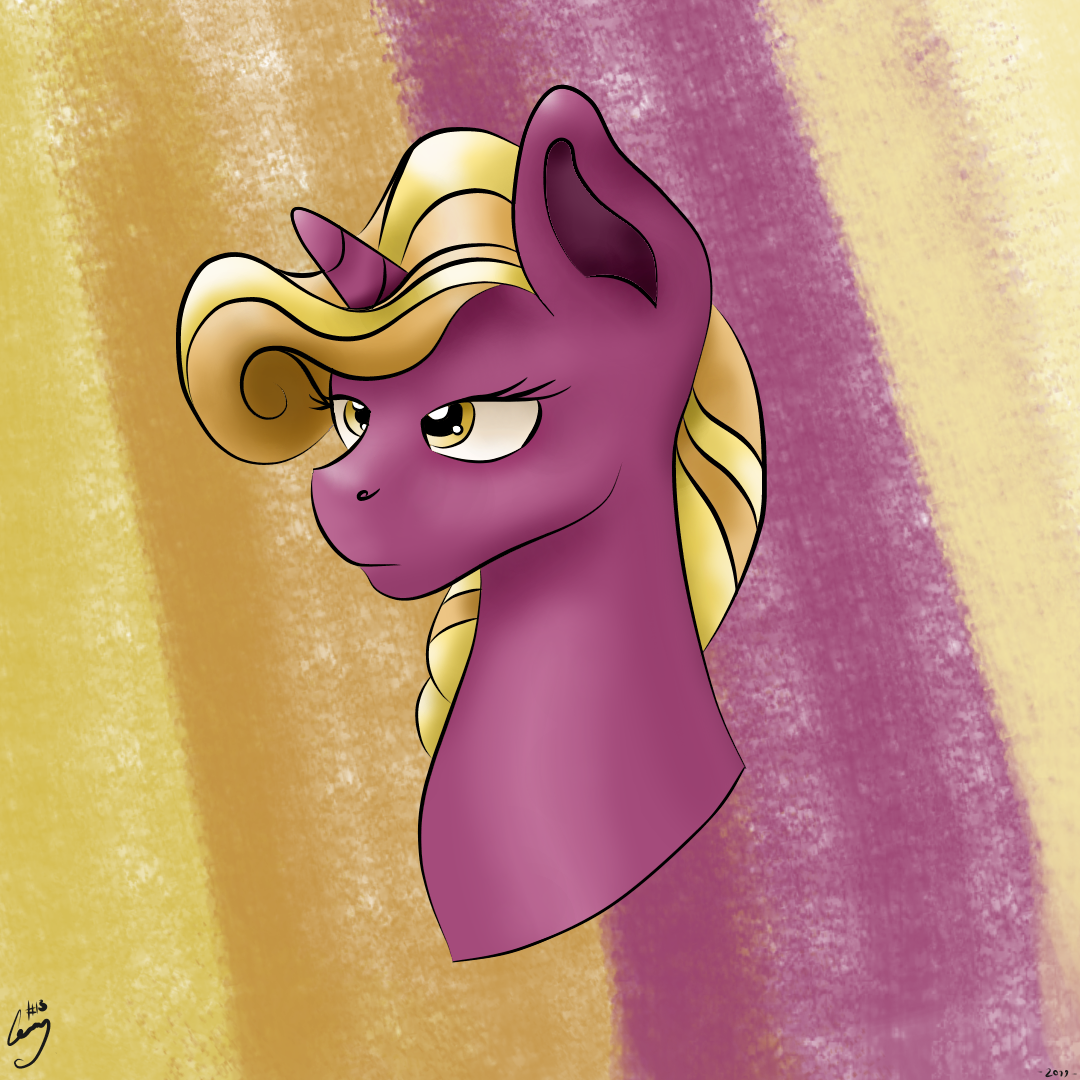 #2916796 - safe, artist:lennystendhal13, fire flicker, pony, g4, bust ...