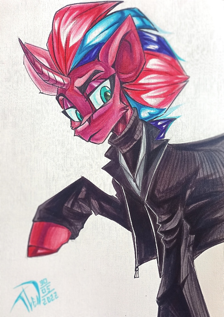 #2901952 - safe, artist:tlen borowski, oc, oc:cmdrtempest, pony ...