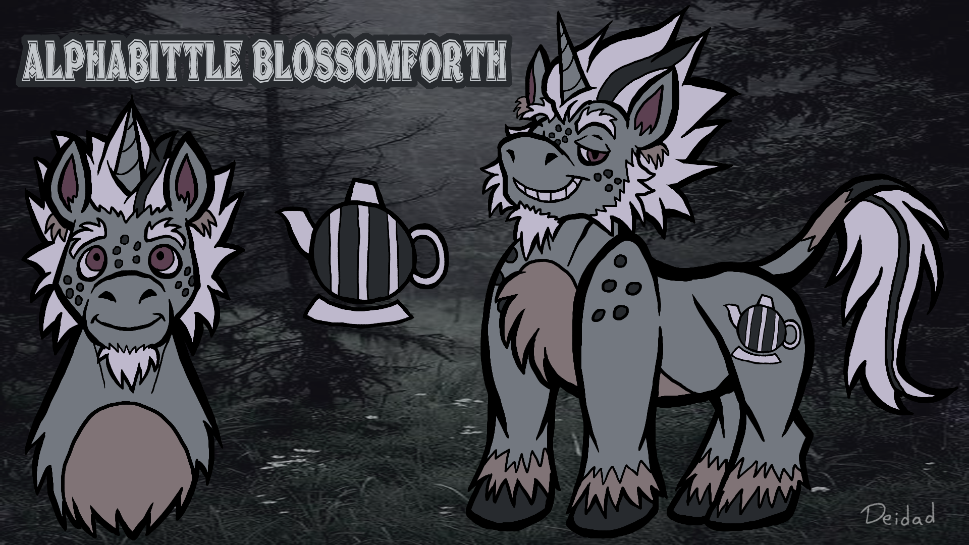 #2919451 - safe, artist:deidad dissitum, alphabittle blossomforth, pony ...