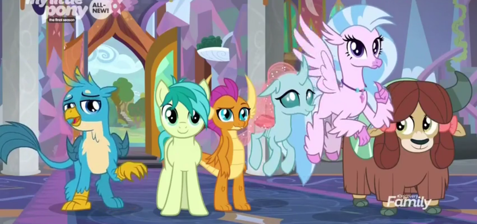 #2932521 - safe, screencap, gallus, ocellus, sandbar, silverstream ...