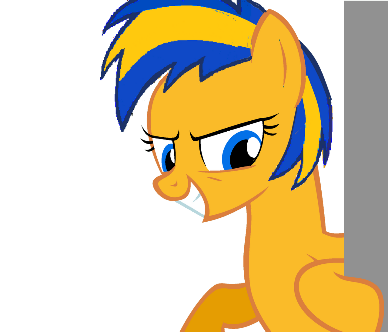 #2933444 - safe, artist:mlpfan3991, oc, oc only, oc:flare spark, pony, g4, evil smile, female ...