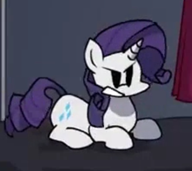 #2934055 - safe, artist:rainbrony, edit, rarity, pony, unicorn, angry ...