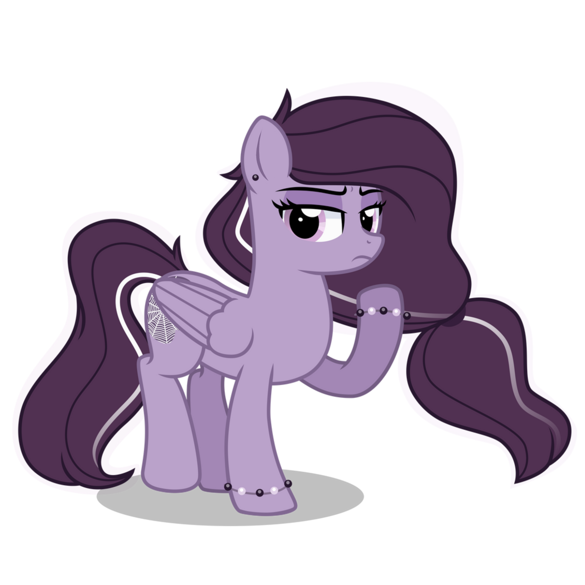 #2934469 - safe, oc, oc only, pegasus, pony, edgy, female, flying ...