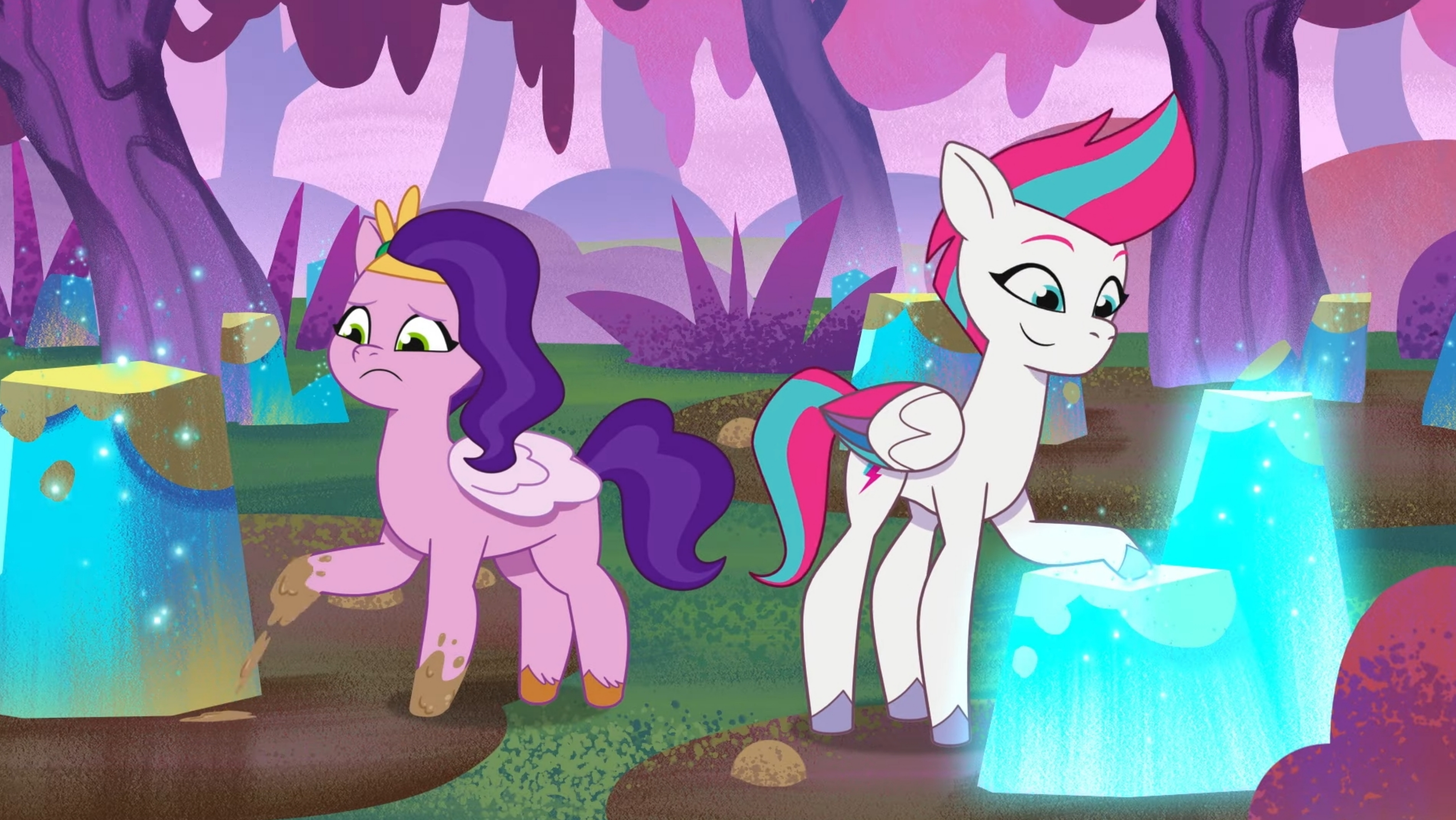 #2935302 - safe, screencap, pipp petals, zipp storm, pegasus, pony, g5 ...