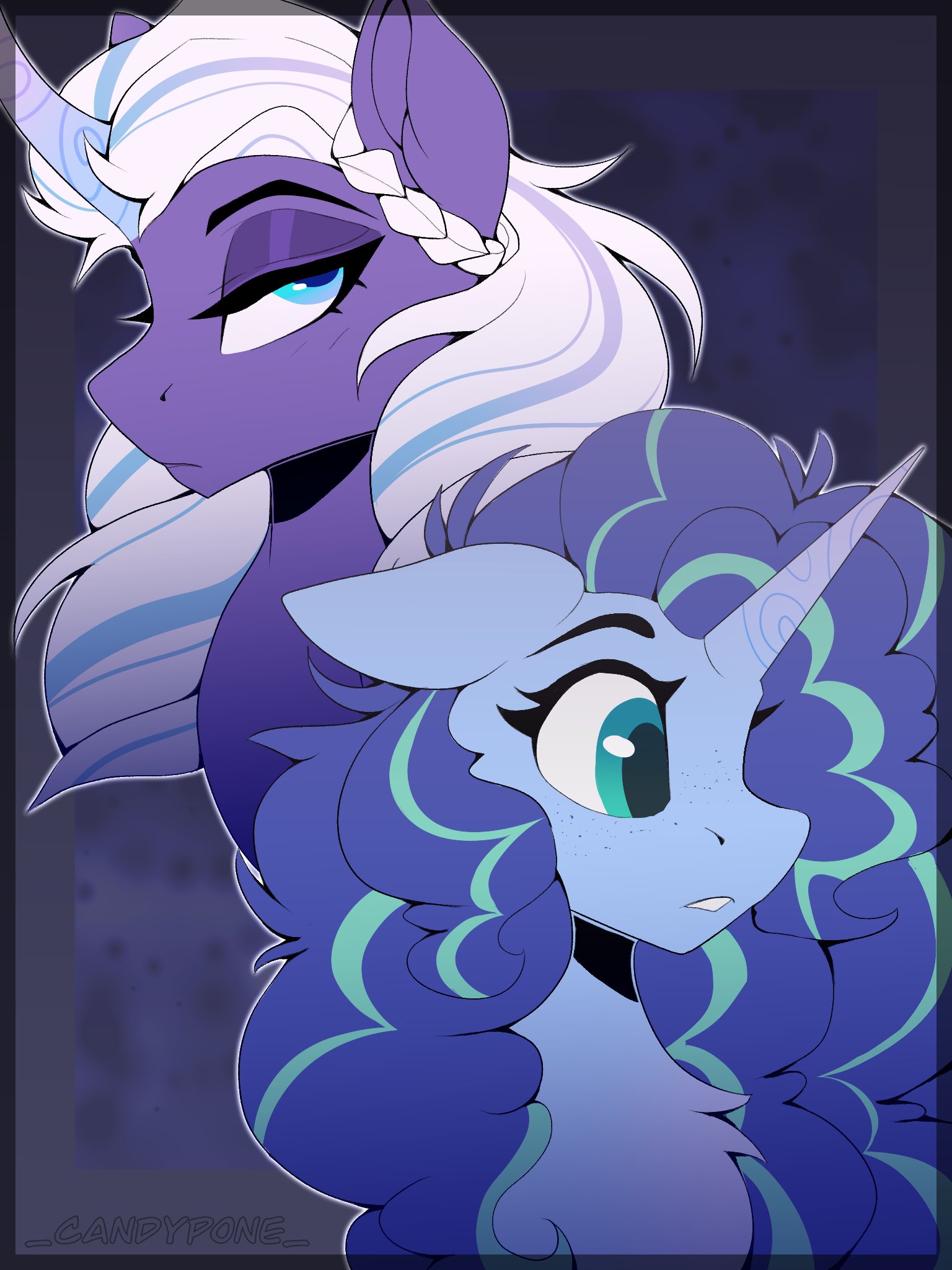 #2935684 - safe, artist:_candypone_, artist:jenni235, misty, opaline, alicorn, pony, unicorn, g5 ...