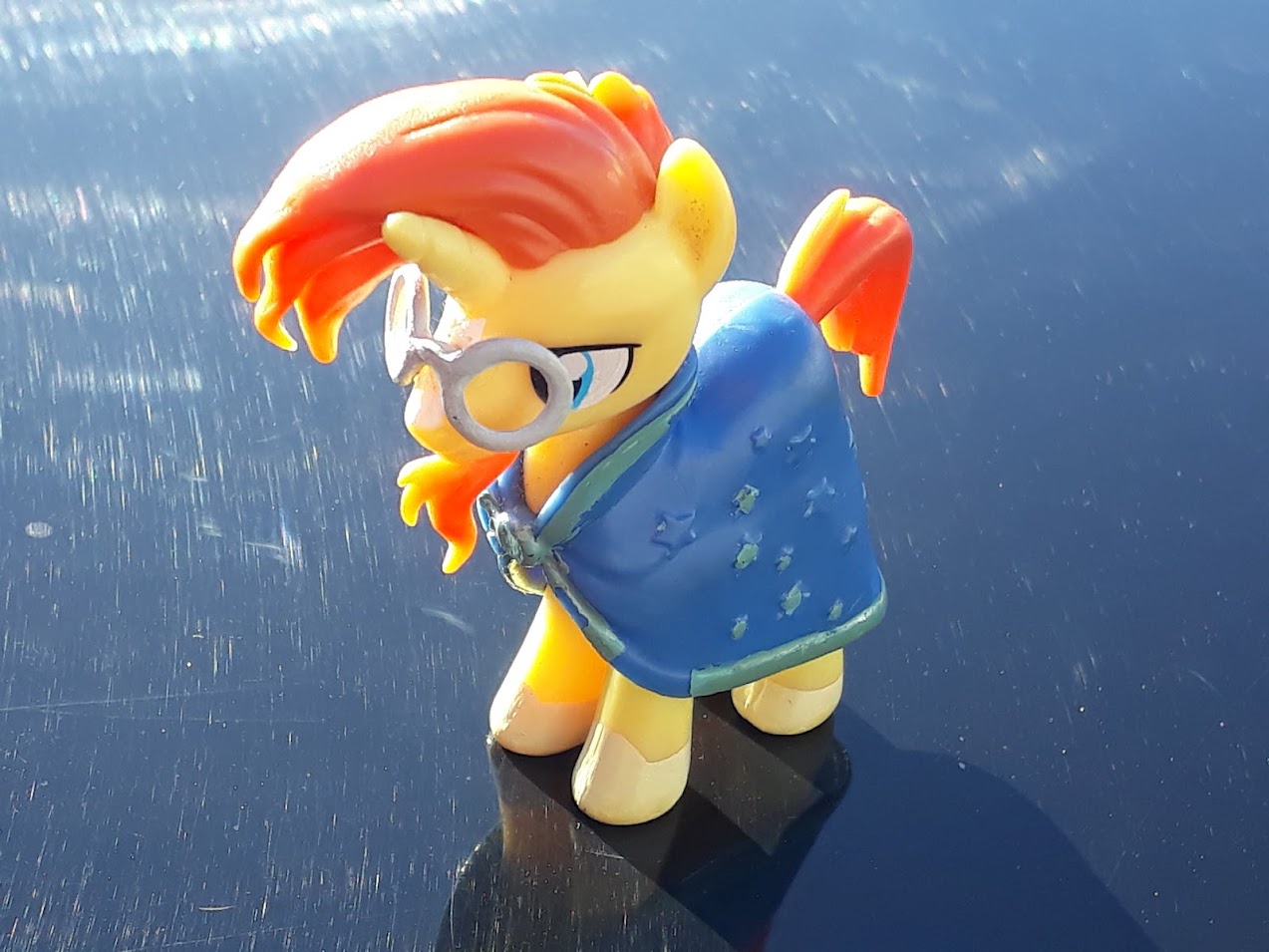 #2938527 - safe, artist:dingopatagonico, sunburst, pony, g4, irl, photo ...