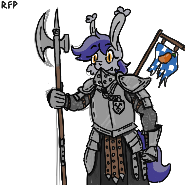 #2939214 - safe, artist:rfp, oc, oc:echo, bat pony, anthro, armor, axe ...