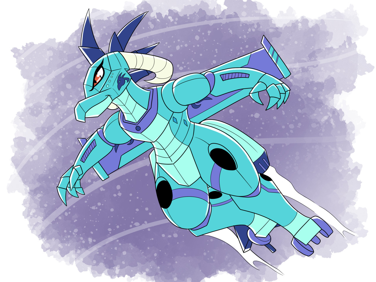 #2944666 - safe, artist:heart-of-a-dragoness, princess ember, dragon, robot, aeromorph ...