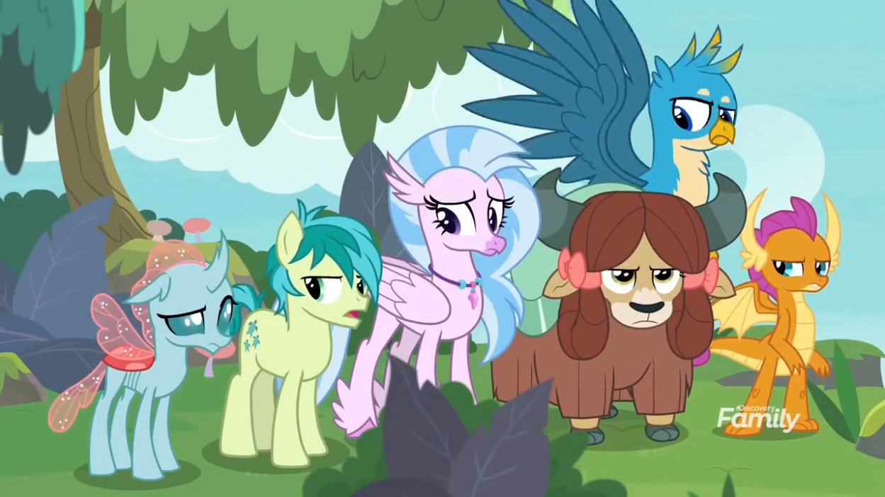 #2945527 - safe, screencap, gallus, ocellus, sandbar, silverstream ...