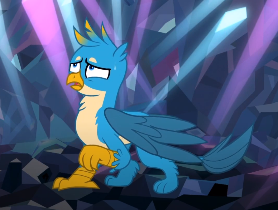 #2948509 - safe, screencap, gallus, griffon, what lies beneath, cropped, male, solo - Derpibooru