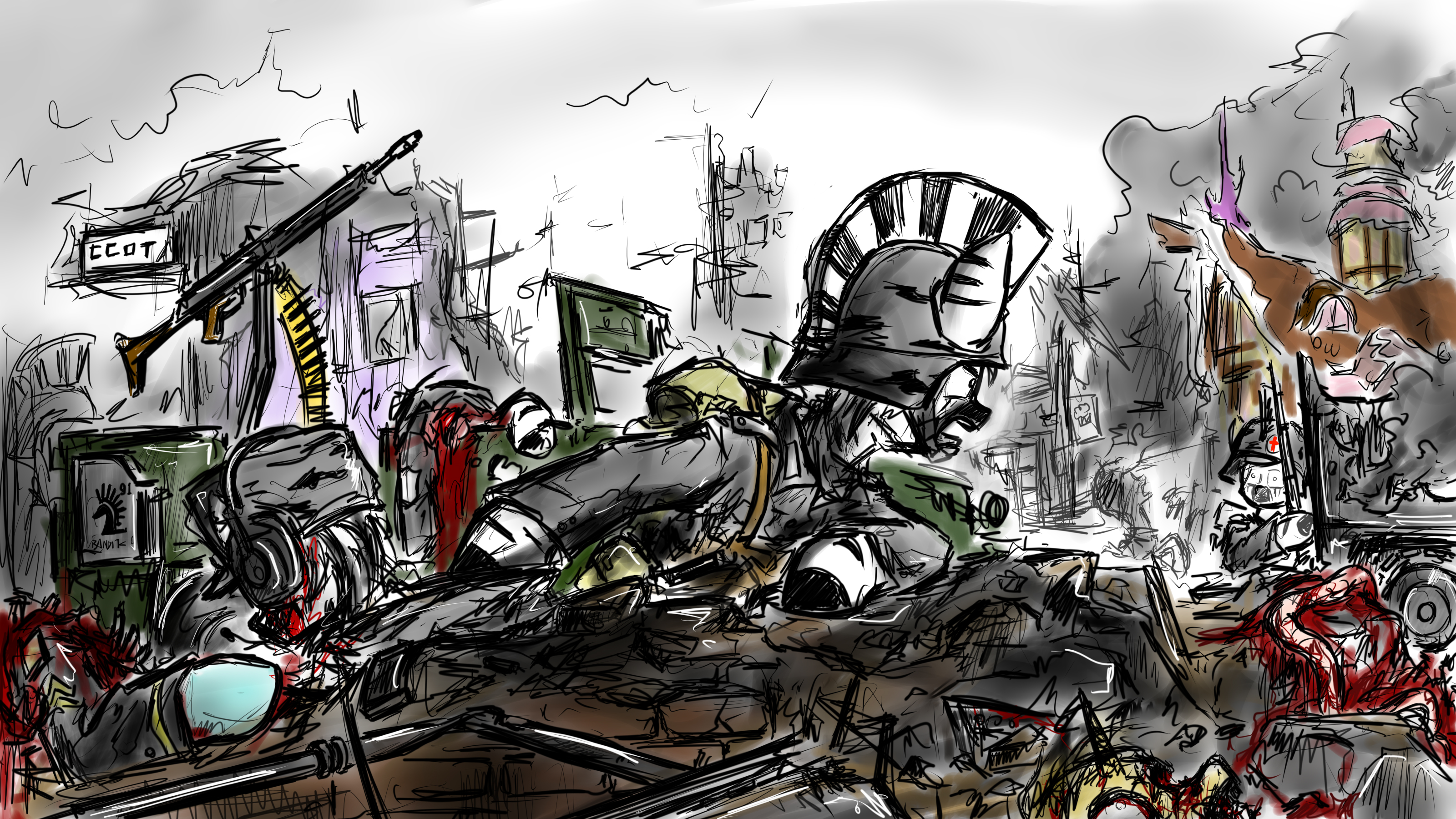 #2949898 - grimdark, grotesque, artist:china consists of them!, pony ...