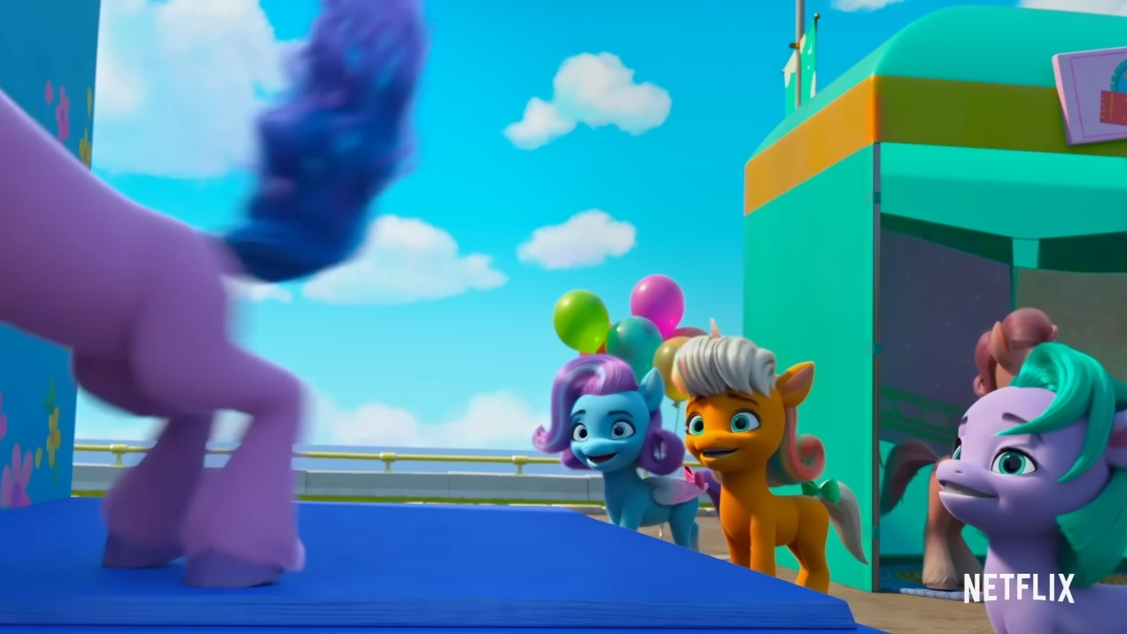 #2950348 - safe, screencap, glory (g5), izzy moonbow, peach fizz ...