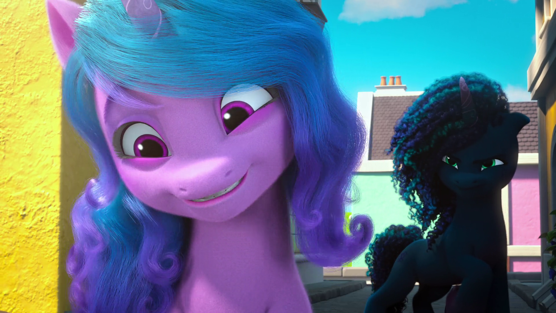 #2954828 - safe, screencap, izzy moonbow, misty, pony, unicorn, g5, my little pony: make your ...