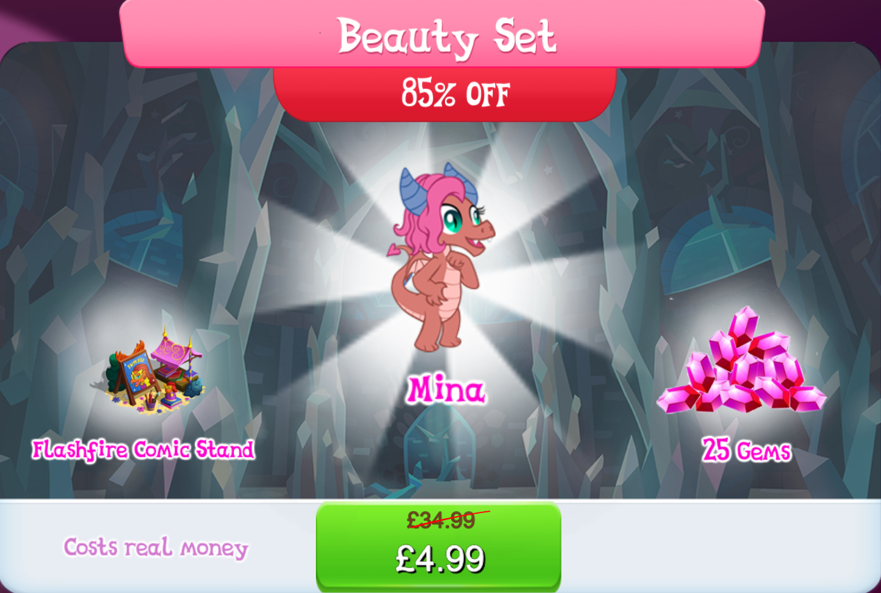 #2955223 - safe, gameloft, flashfire, mina, dragon, idw, my little pony ...