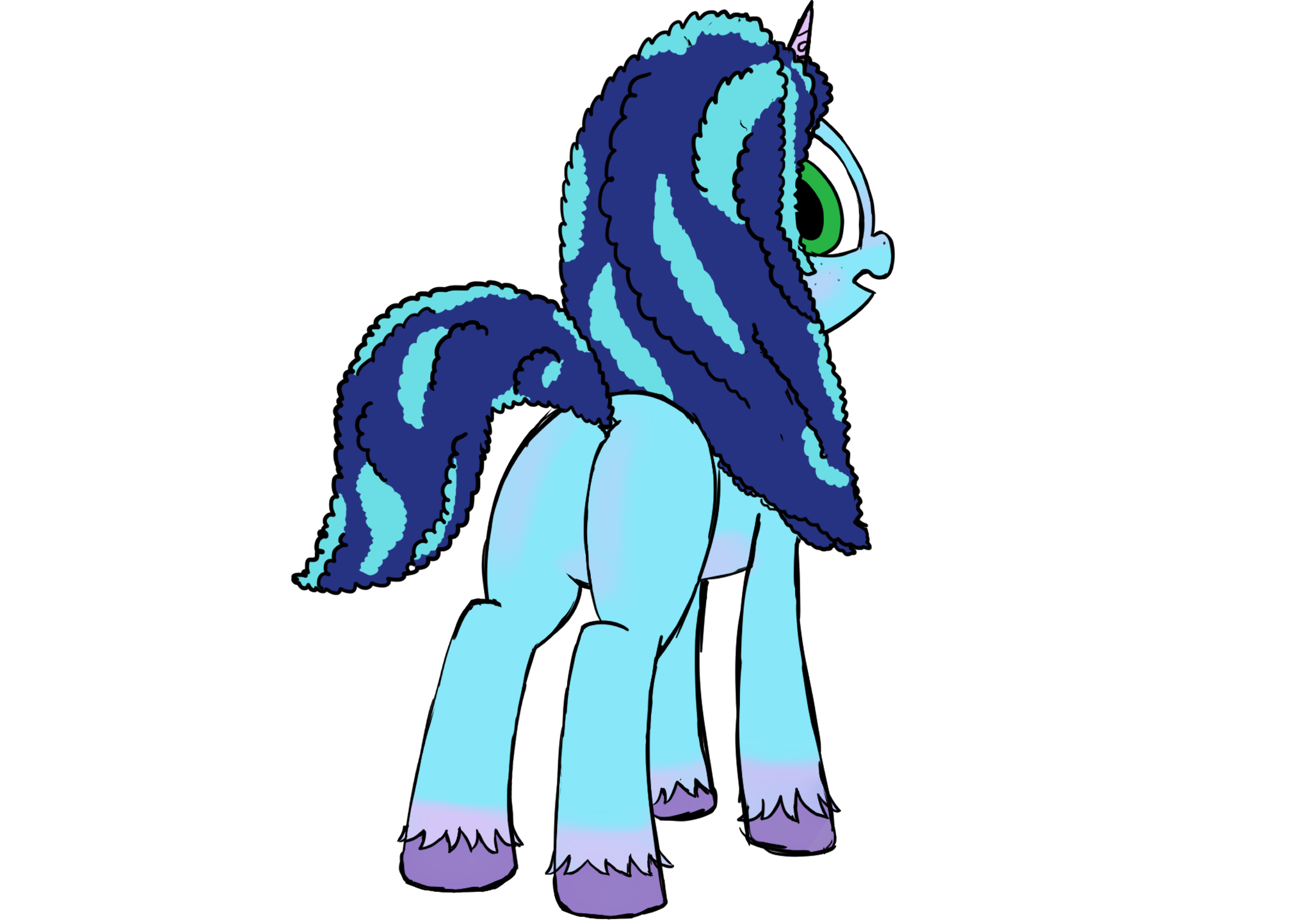 #2955358 - safe, artist:suryfromheaven, misty brightdawn, pony, unicorn, g5, my little pony ...