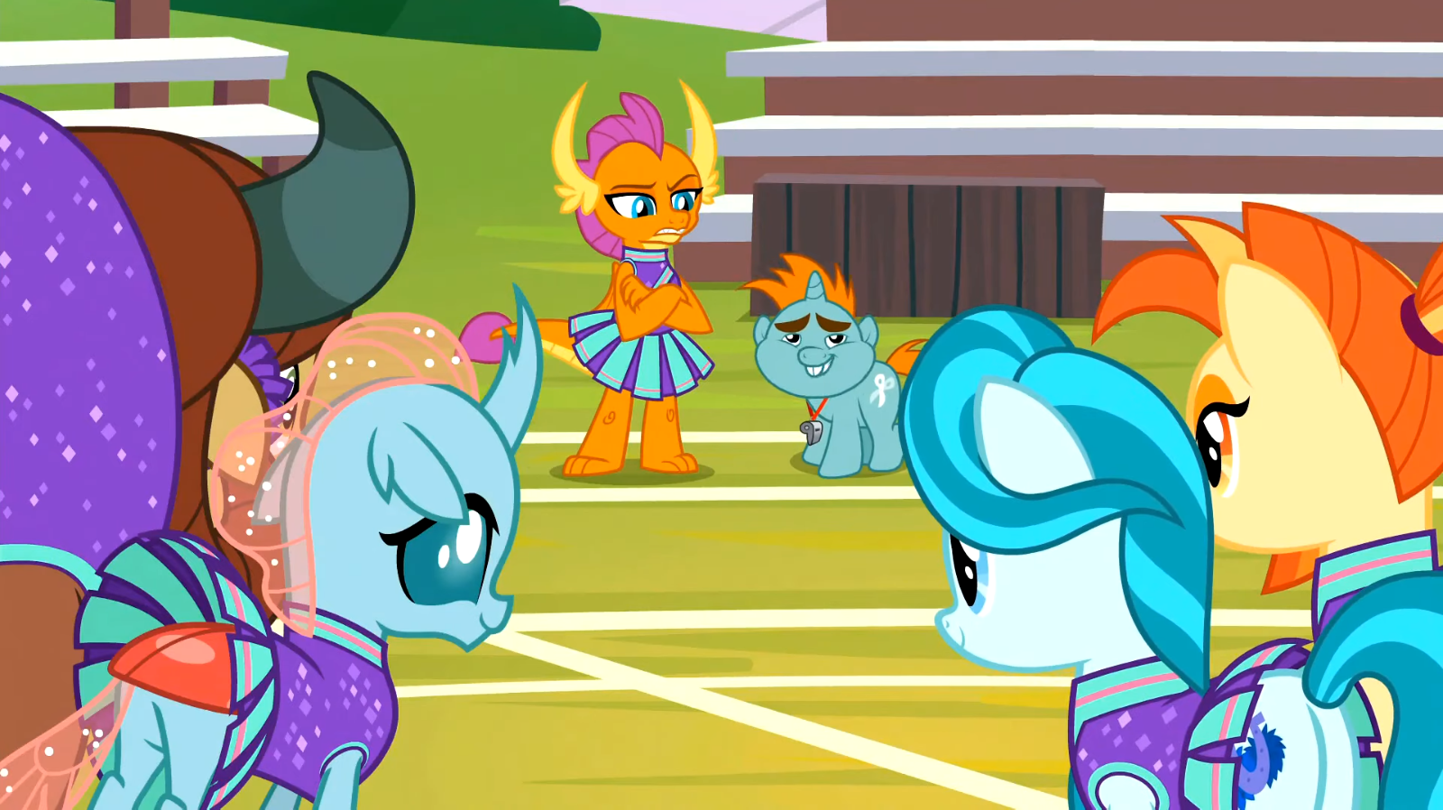 #2955661 - safe, screencap, lighthoof, ocellus, shimmy shake, smolder ...