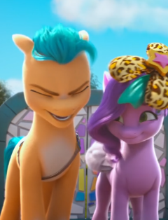 #2956315 - safe, screencap, hitch trailblazer, pipp petals, earth pony ...