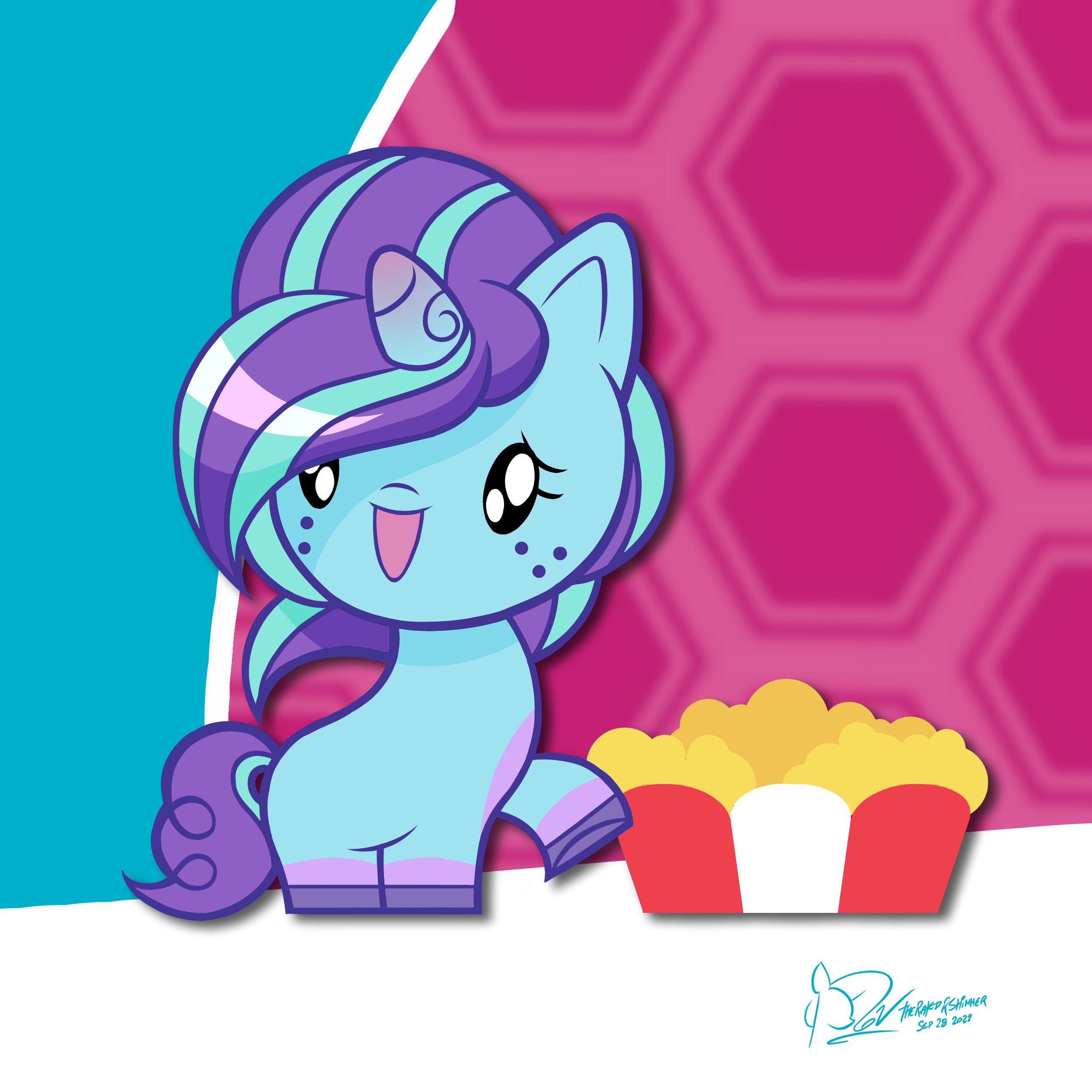 #2956333 - safe, artist:theratedrshimmer, misty, pony, unicorn, g5, my ...