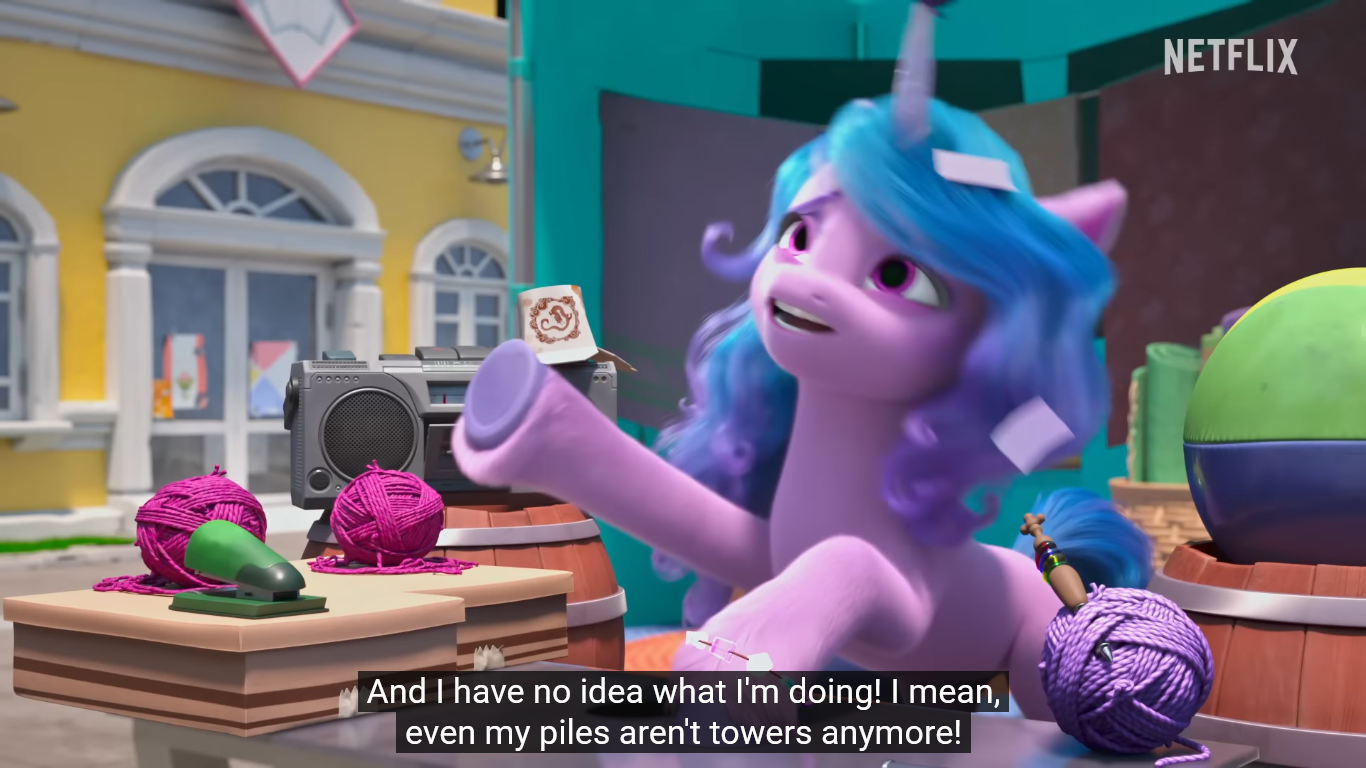 #2956698 - safe, edit, edited screencap, screencap, izzy moonbow, pony ...