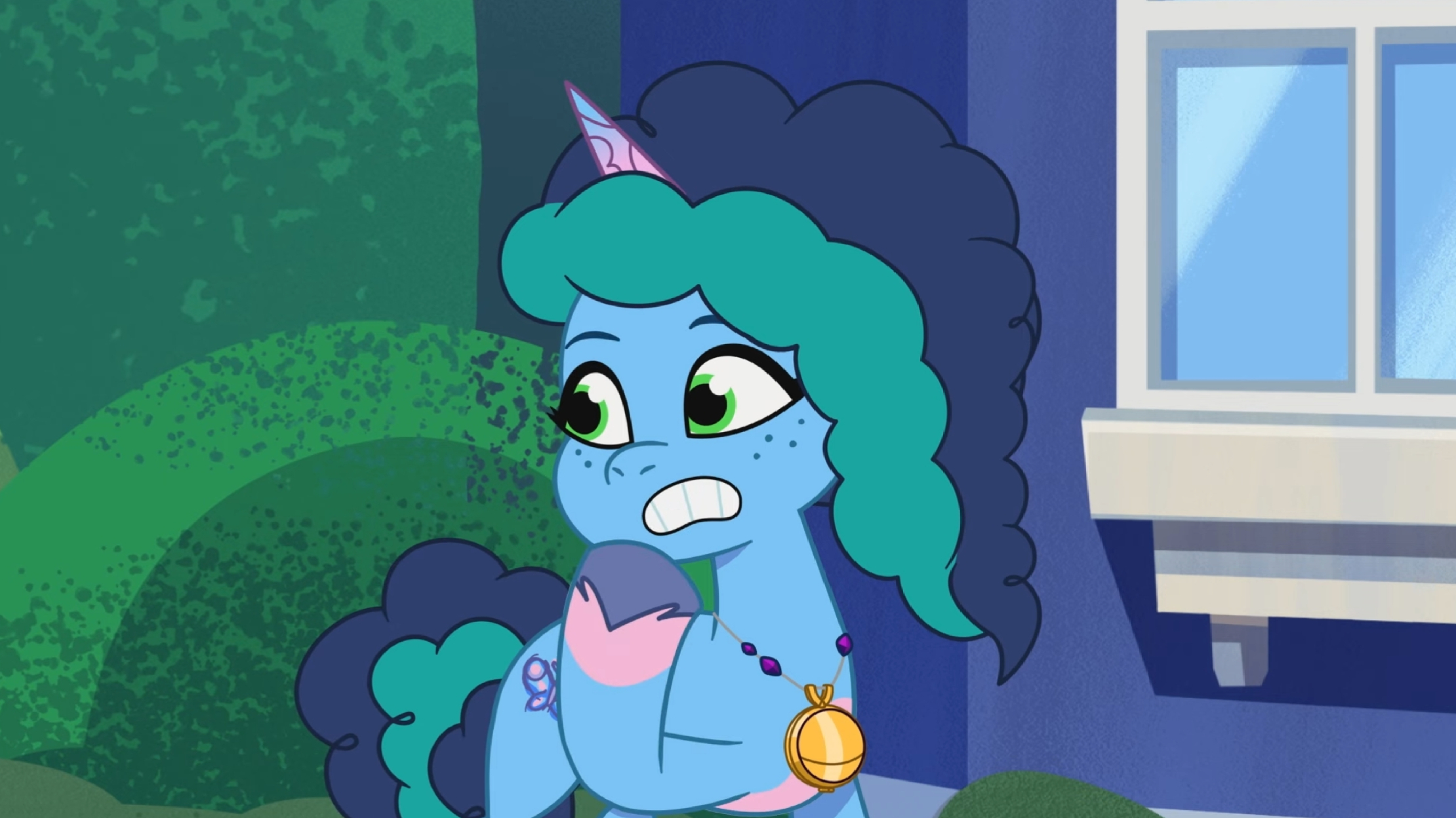 #2956964 - safe, screencap, misty brightdawn, pony, unicorn, dragon dad ...