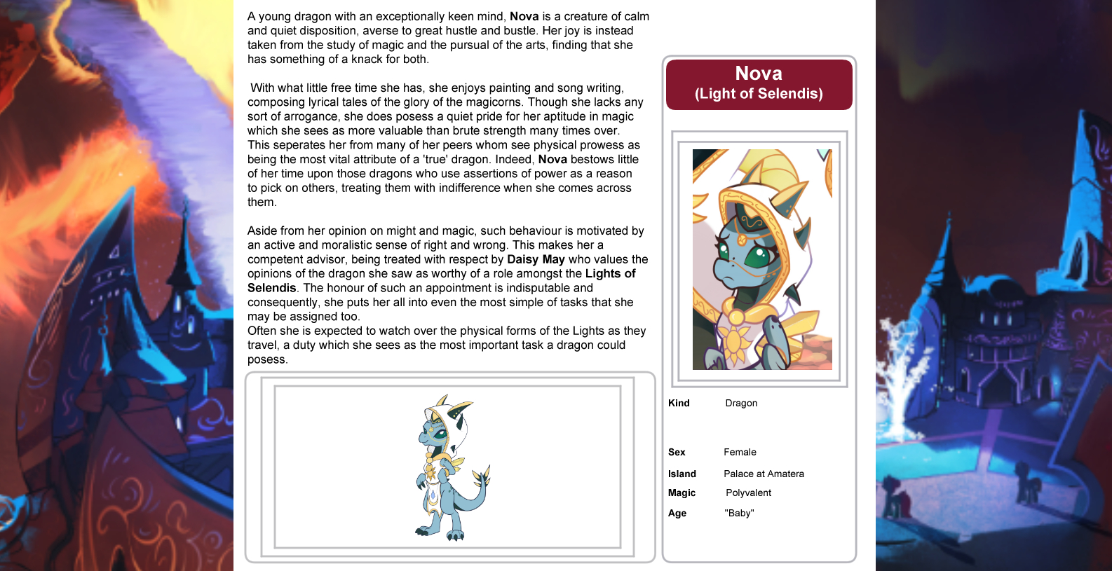 #2940438 - safe, artist:lummh, artist:ternonadime, oc, oc only, dragon ...