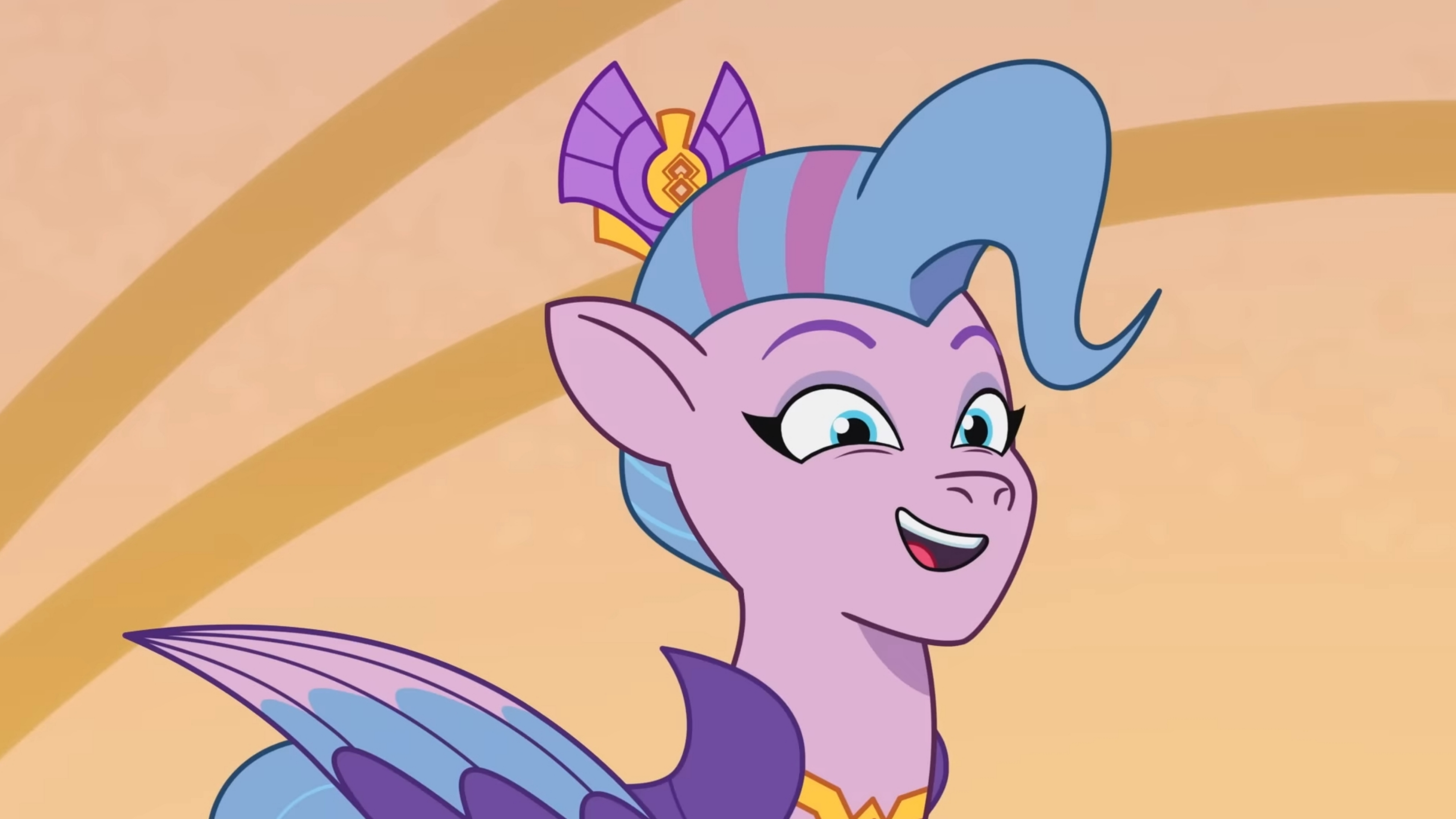 #2940965 - safe, screencap, queen haven, pegasus, pony, g5, my little ...