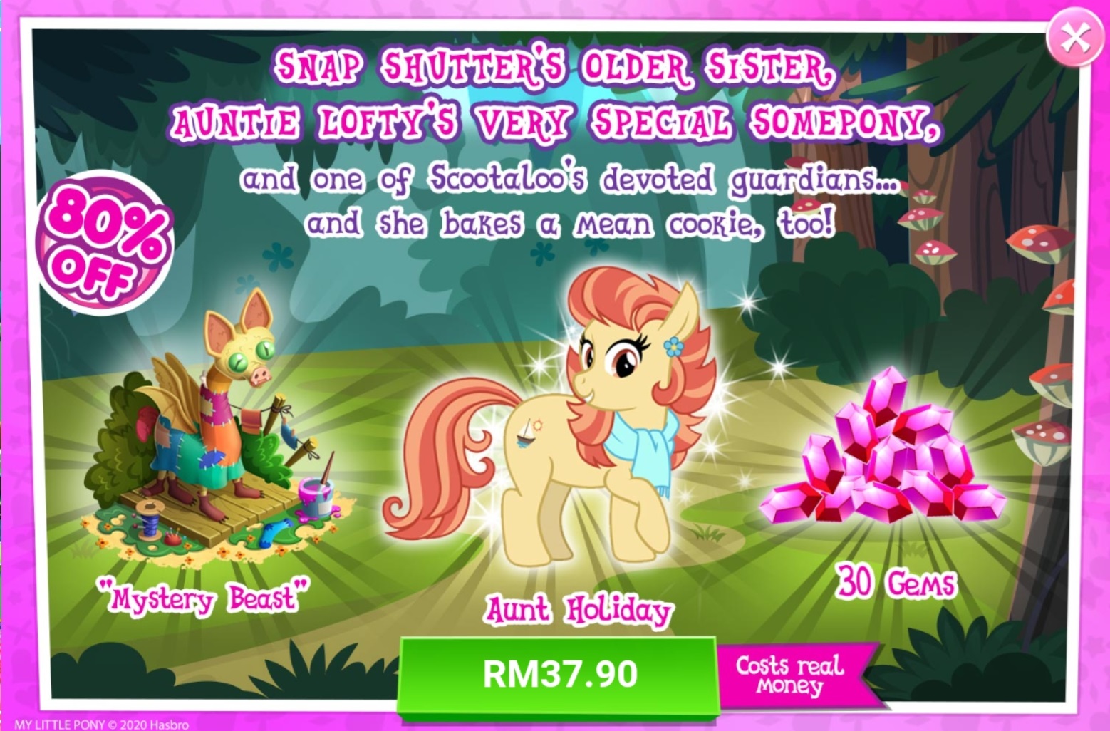 #2941682 - safe, gameloft, aunt holiday, g4, my little pony: magic ...