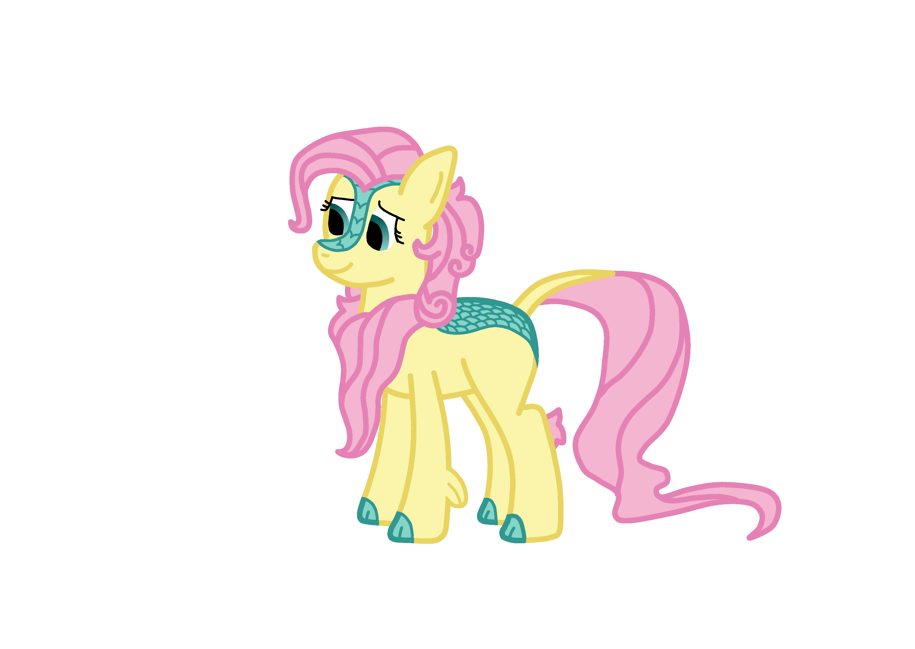 #2943011 - safe, artist:freestadiumtix, fluttershy, kirin, g4, cute ...