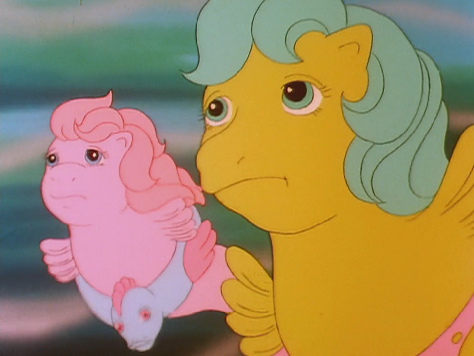 #3018118 - safe, screencap, sea shimmer, surf rider, sea pony, baby it ...