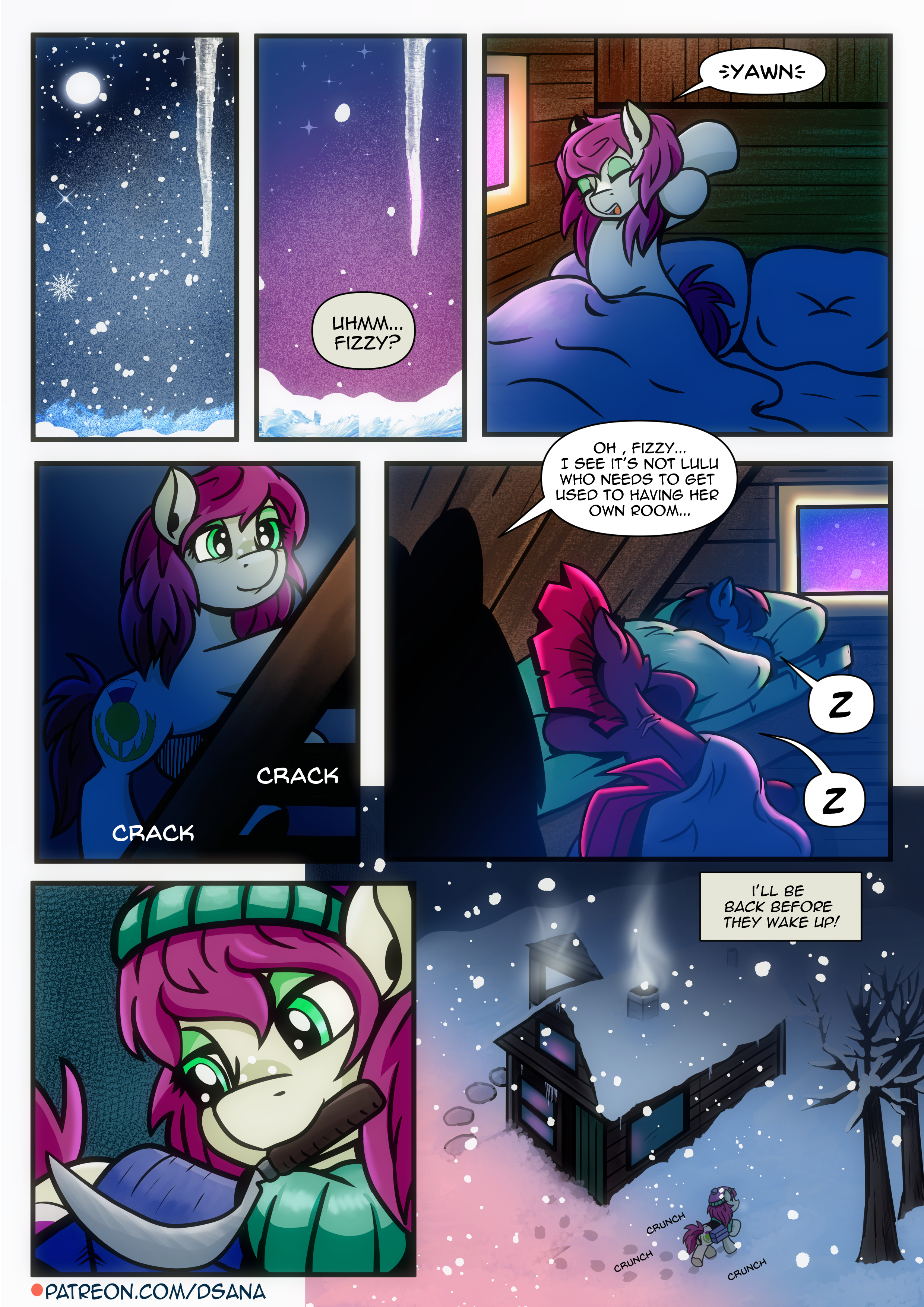 #3023966 - safe, artist:dsana, fizzlepop berrytwist, tempest shadow, oc ...