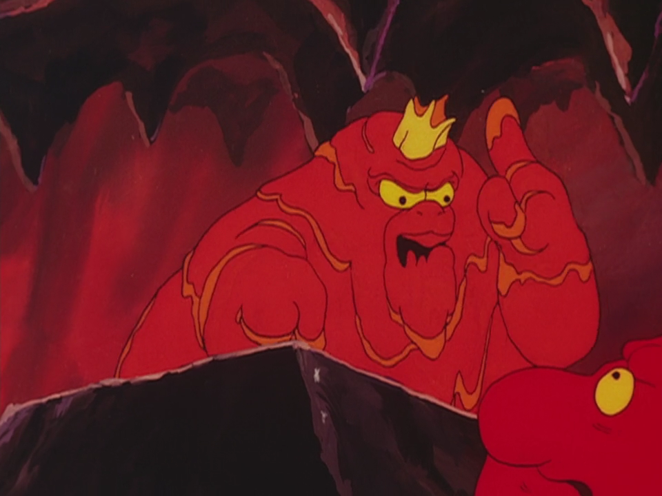 #3024287 - safe, screencap, lavan, sludge (g1), lava demon, g1, my little pony 'n friends, quest ...