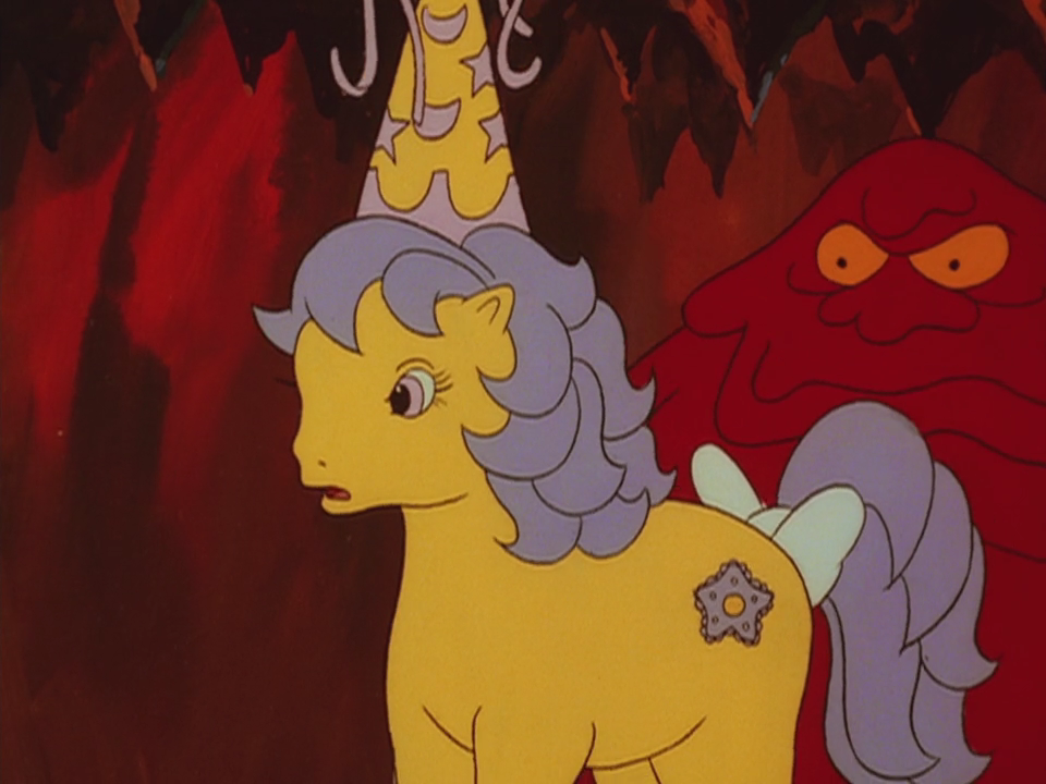 #3024871 - safe, screencap, princess starburst, earth pony, lava demon ...