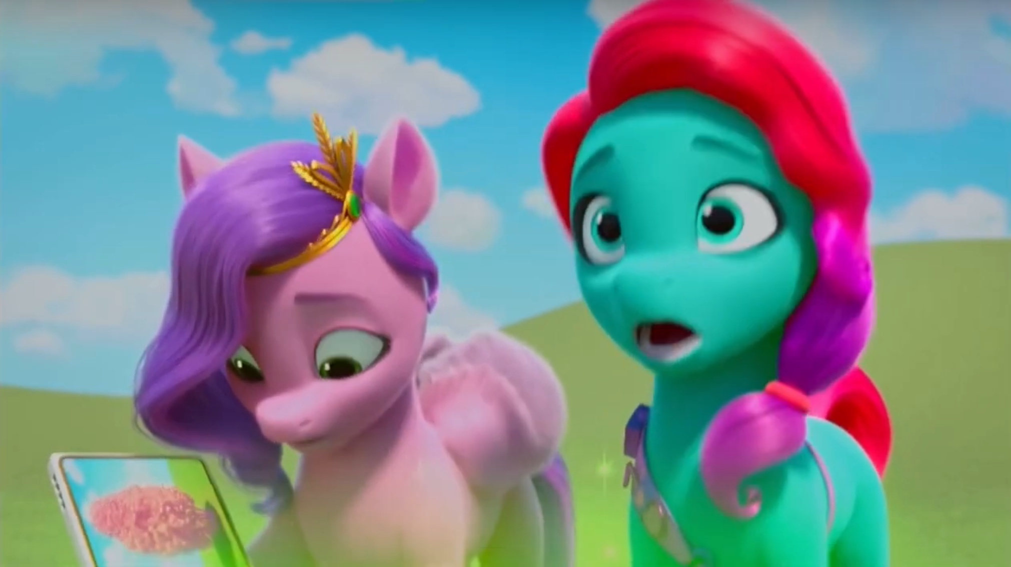 #3026101 - safe, screencap, jazz hooves, pipp petals, earth pony, pegasus, pony, g5, growing ...