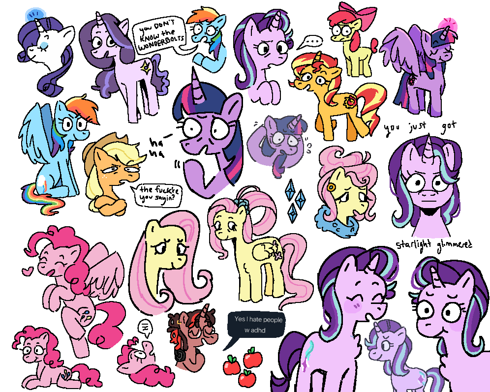 #3026508 - safe, artist:angehalos, apple bloom, applejack, pinkie pie ...