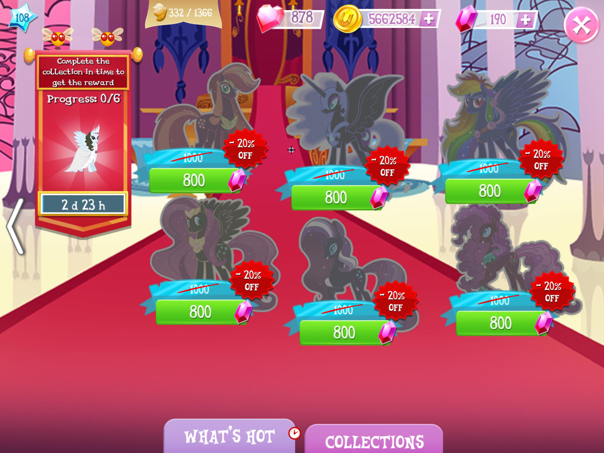 #3027468 - safe, gameloft, applejack, fluttershy, nightmare moon ...