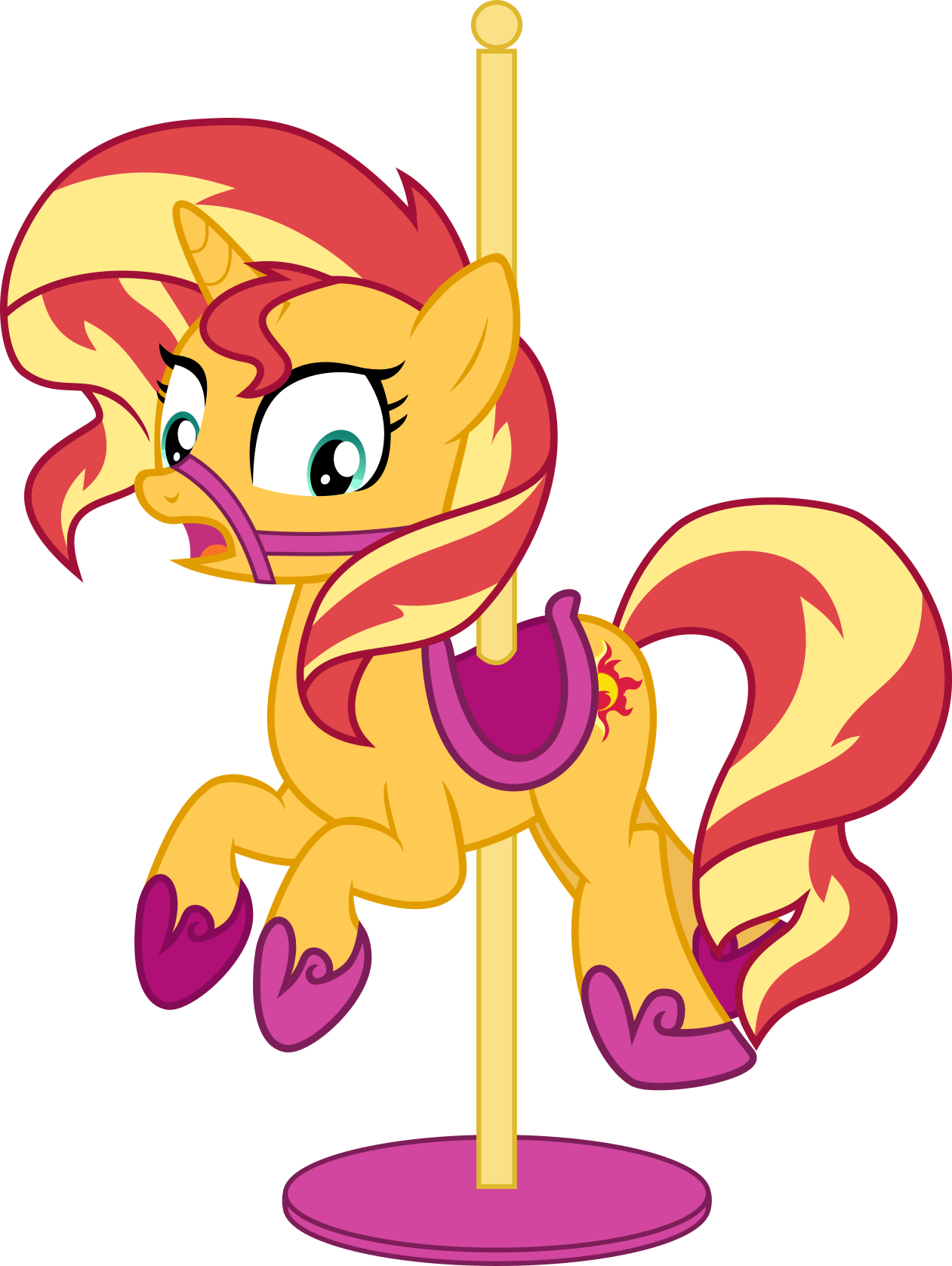#3027923 - safe, artist:dupontsimon, sunset shimmer, fanfic:magic show ...