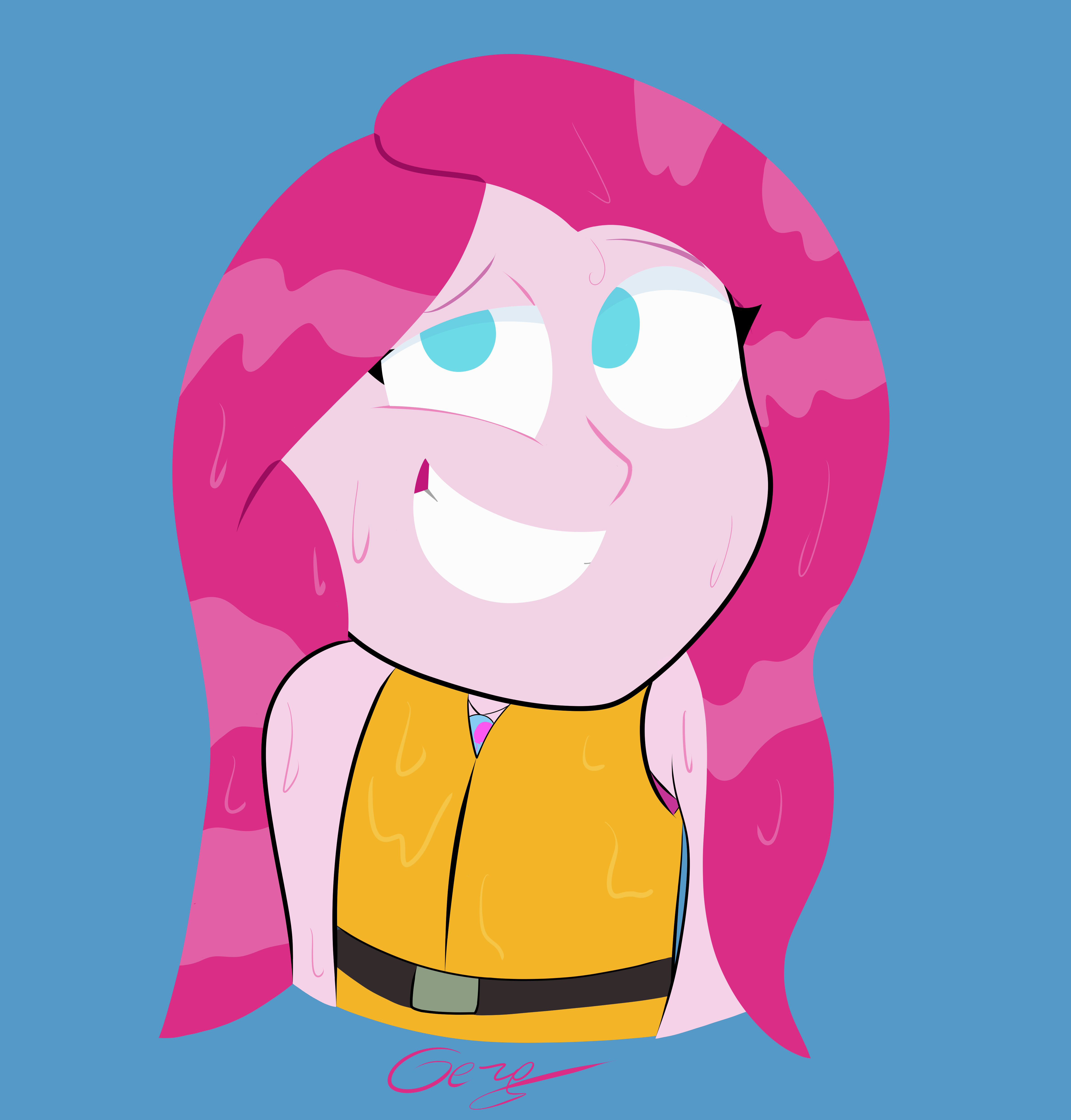 #3028330 - safe, artist:realgero, pinkie pie, human, equestria girls ...