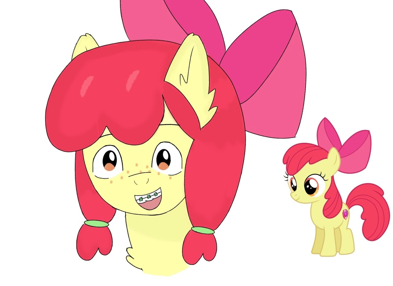 #3028901 - safe, artist:jellyjam, apple bloom, earth pony, pony, g4 ...