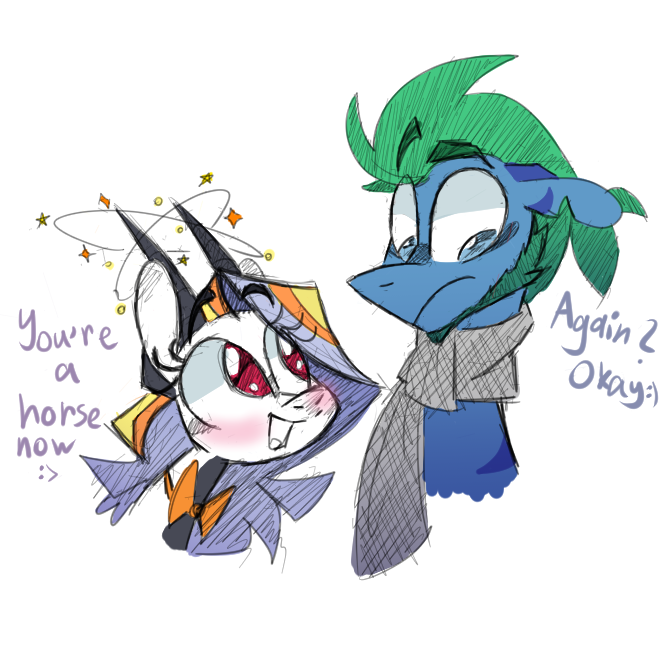 #3029393 - safe, artist:wacky-skiff, oc, oc only, pony, duo, implied ...