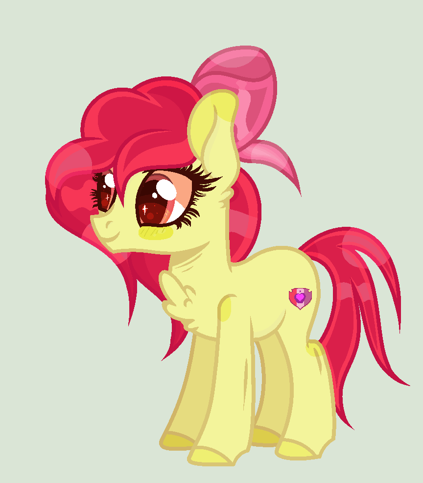 #3029712 - safe, artist:angellight-bases, artist:cuteflu, apple bloom ...