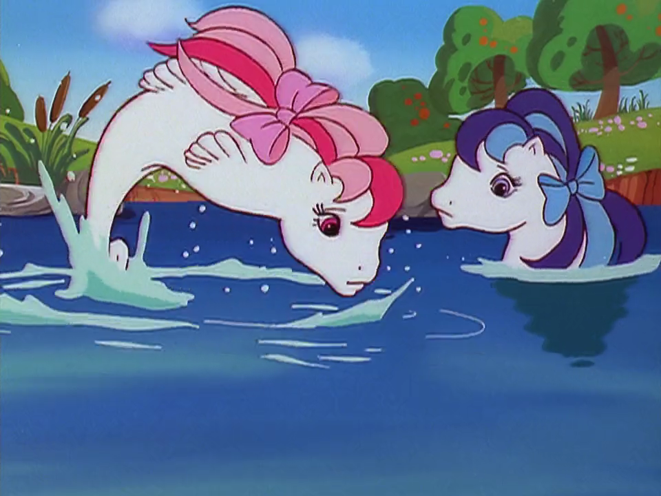 #3032194 - safe, screencap, sea mist, whitecap, sea pony, escape from ...