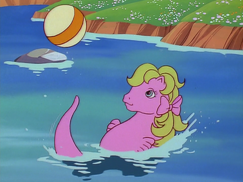 #3032200 - safe, screencap, sand dollar, sea pony, g1, my little pony ...