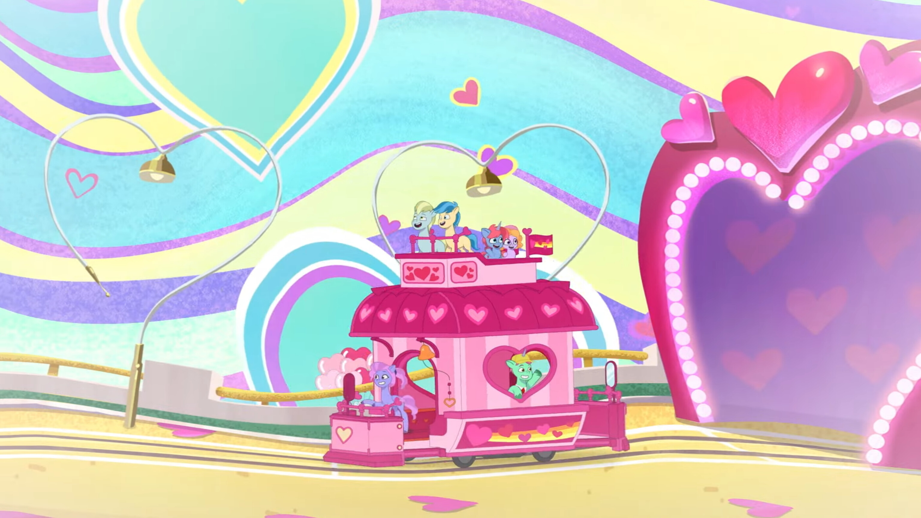 #3034358 - safe, screencap, clapboard snap, dazey puzzle, emerald ...