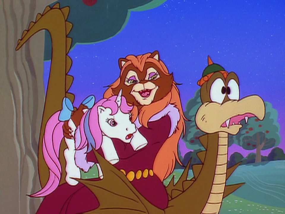 #3034487 - safe, screencap, baby moondancer, catrina, rep, cat, dragon ...