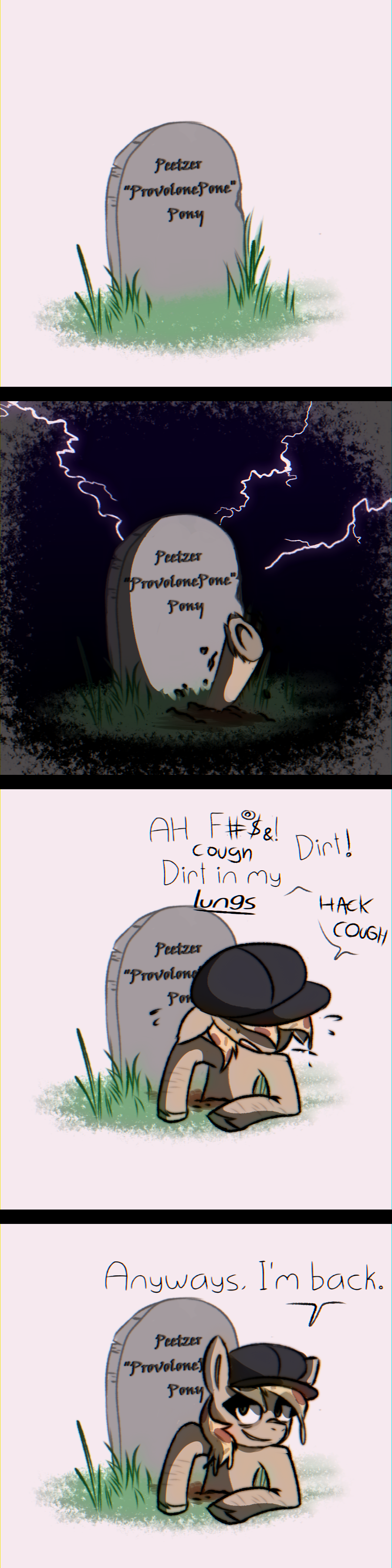 #3035291 - safe, artist:provolonepone, oc, oc:peetzer - Derpibooru