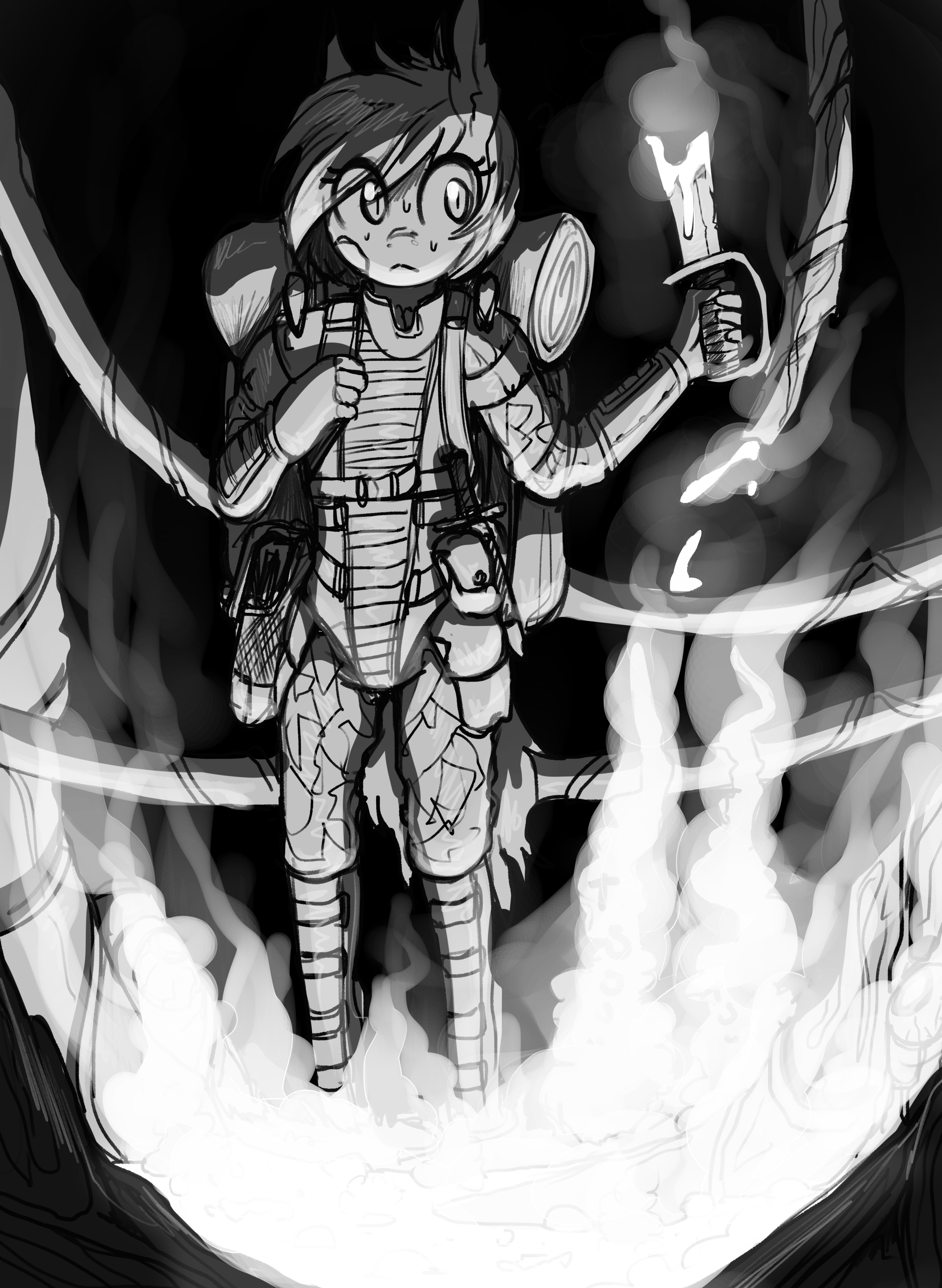 #3036589 - safe, artist:replica, oc, oc only, oc:nolegs, bat pony ...