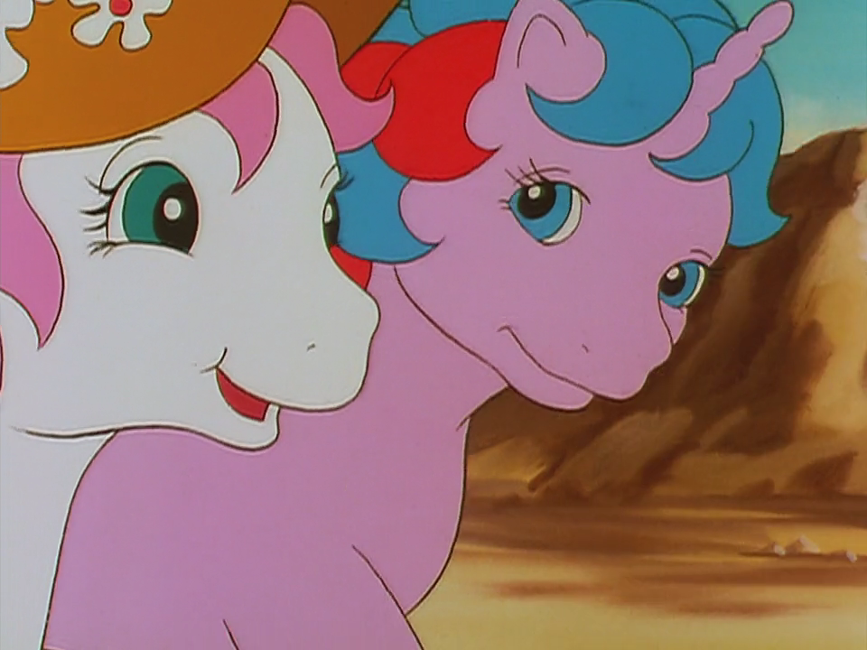 #3020167 - safe, screencap, buttons (g1), truly, earth pony, pony ...