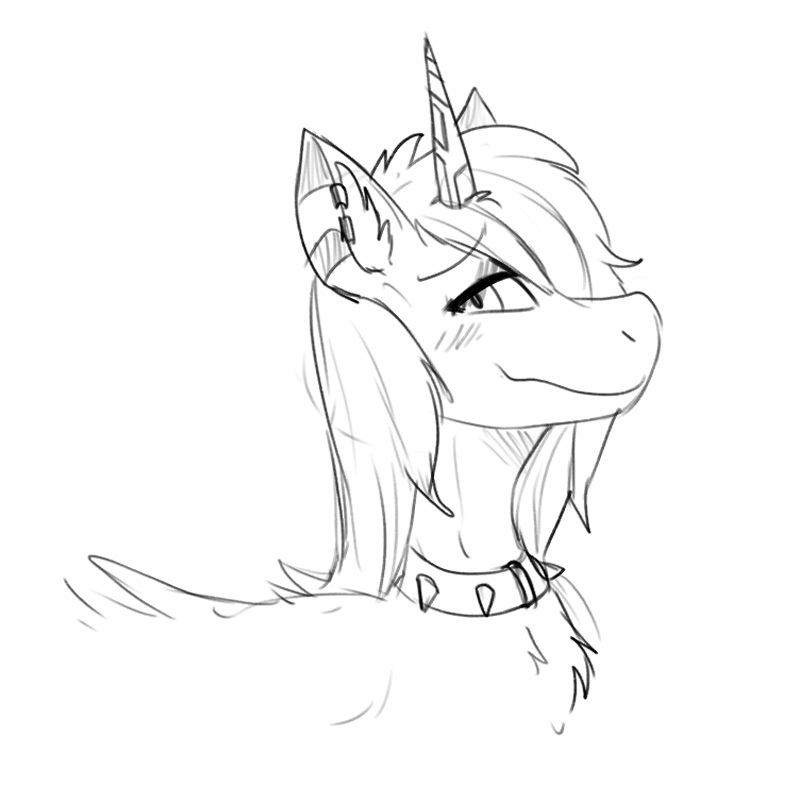 #3020540 - safe, artist:ribbonfemale, oc, oc only, oc:lightning bolty, alicorn, cyborg, cyborg ...