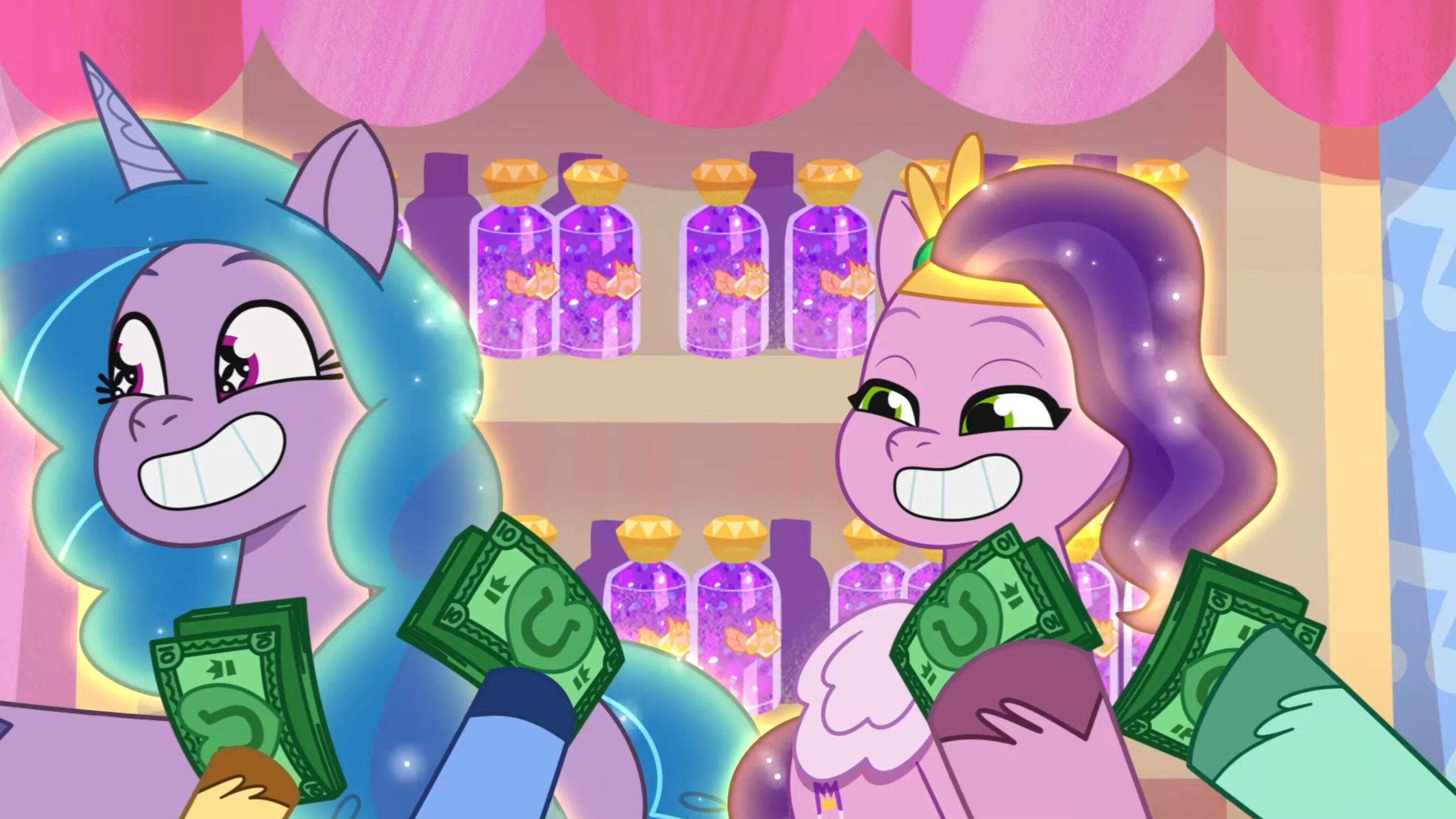 #3021421 - safe, screencap, cherry prancer, elderberry blossom, izzy ...